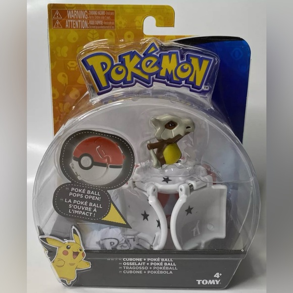 Pokemon | Toys | Pokemon Throw N Pop Poke Ball With Collectible Cubone ...